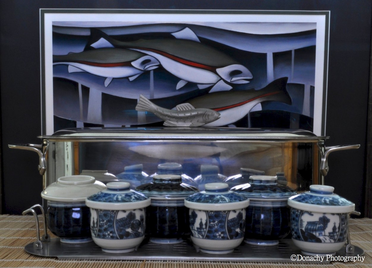 Scallop and Shrimp Chawan Mushi with Smoked Quail Eggs | CutterLight