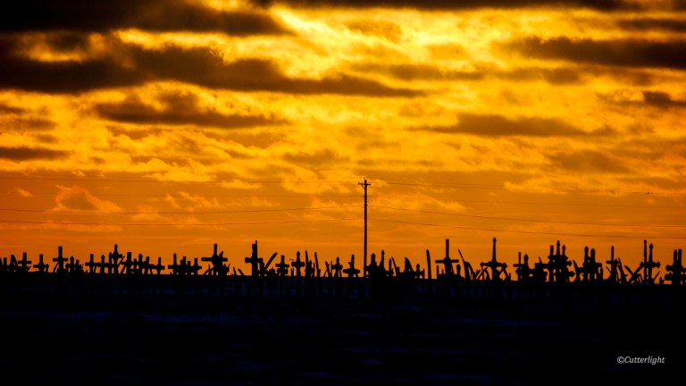 Whale Bones and Crosses, the Cemetery at Point Hope | CutterLight